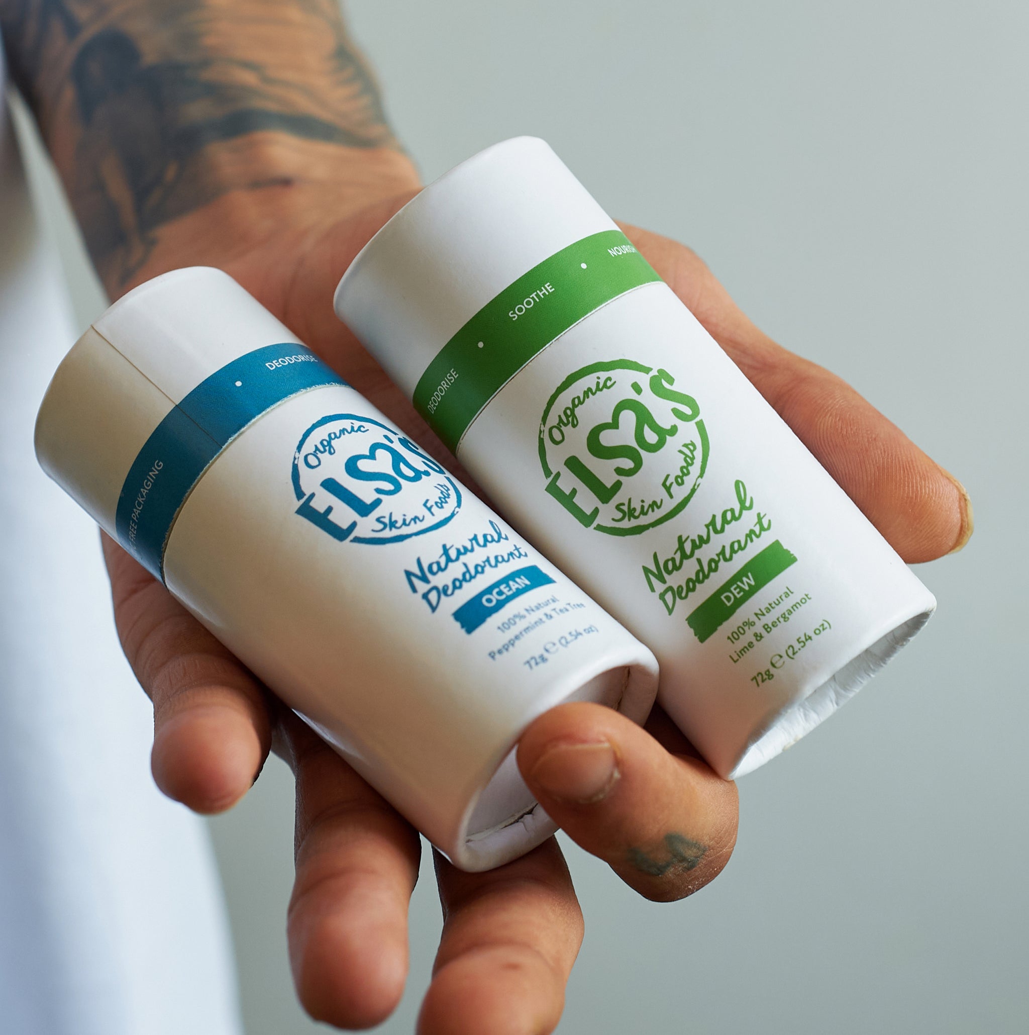 Natural Deodorant Stick - 3 Pack – Elsa's Organic Skinfoods